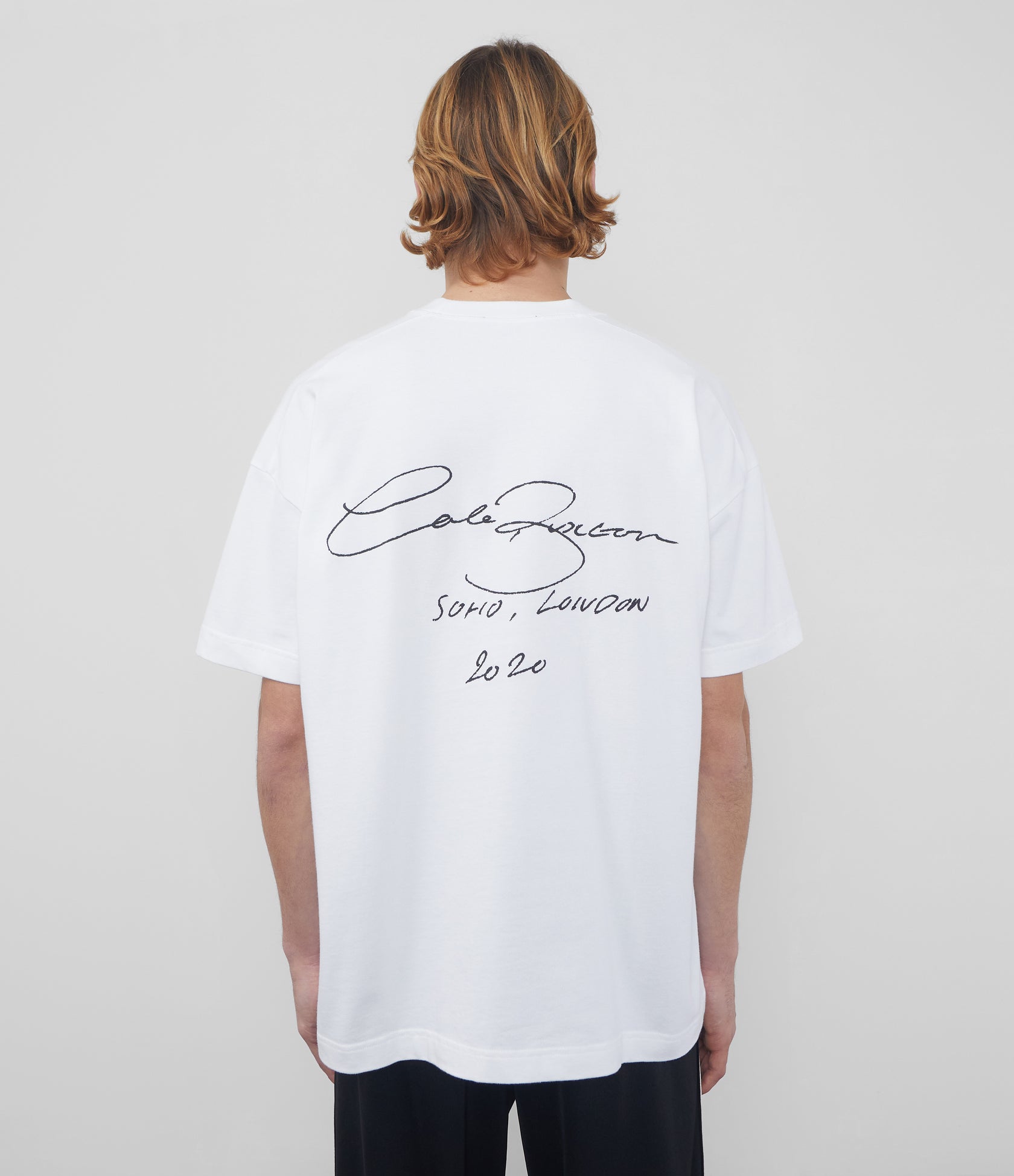 Cole Buxton | Signature T-Shirt | Mens | Cotton | White