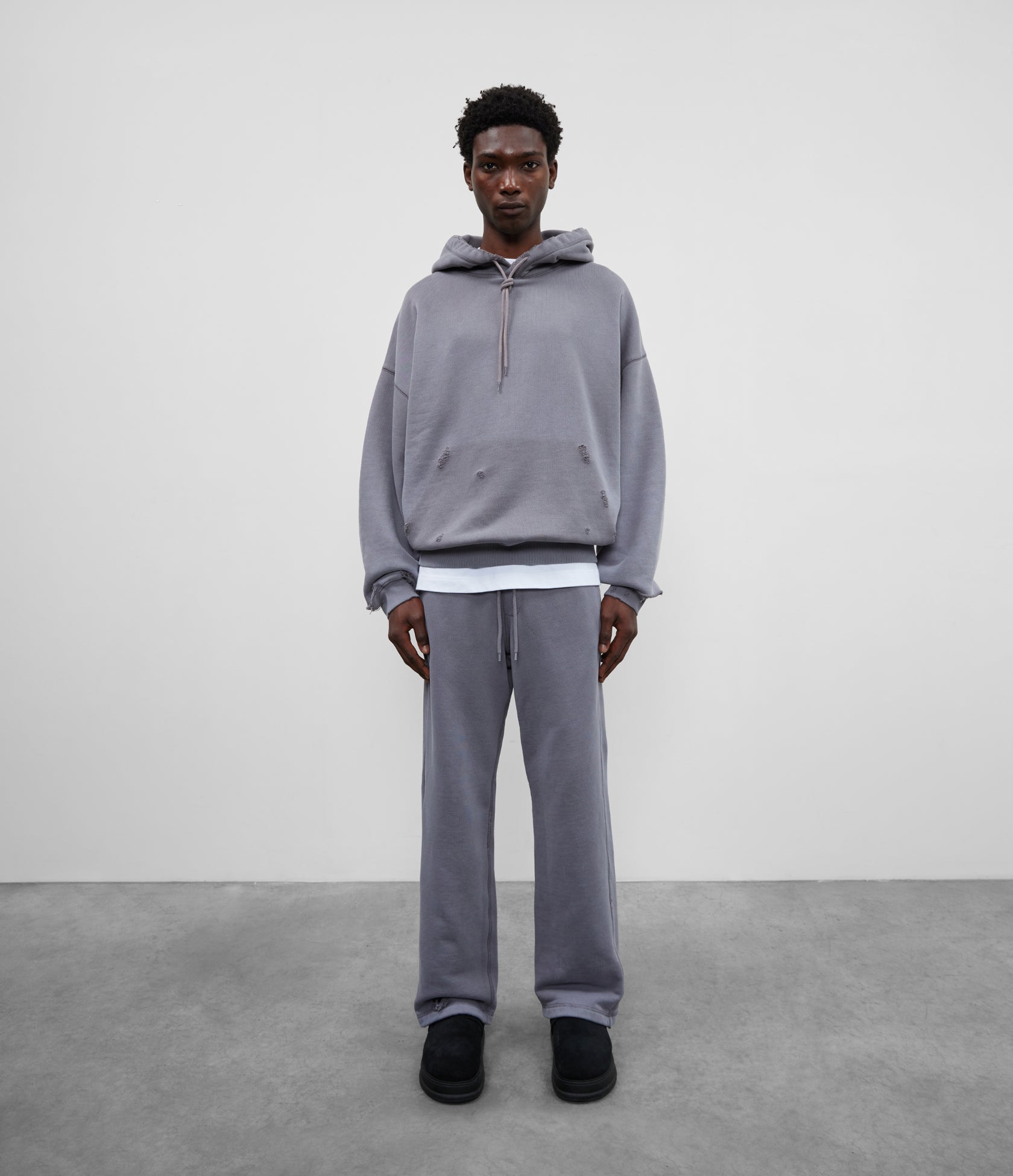 Cole Buxton | Pocket Fade Sweatpants | Mens | Cotton | Grey