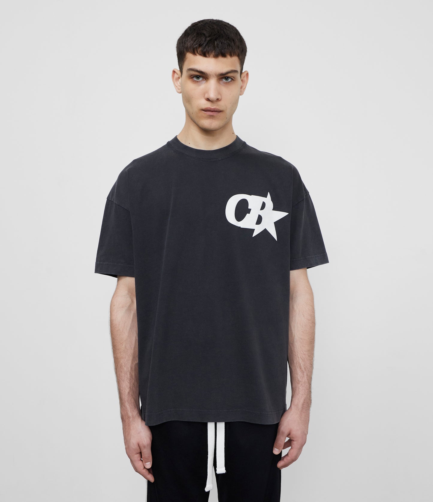 Cole Buxton | CB Star T-Shirt | Mens | Cotton | Vintage Black
