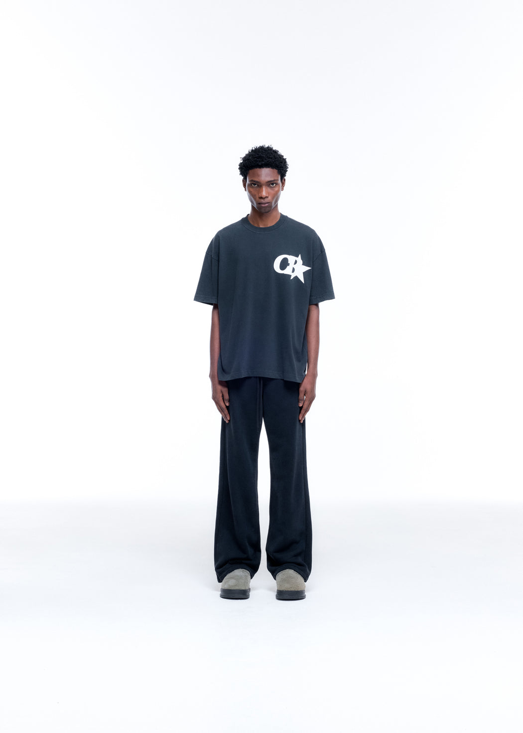 Cole Buxton | CB Star T-Shirt | Mens | Cotton | Vintage Black