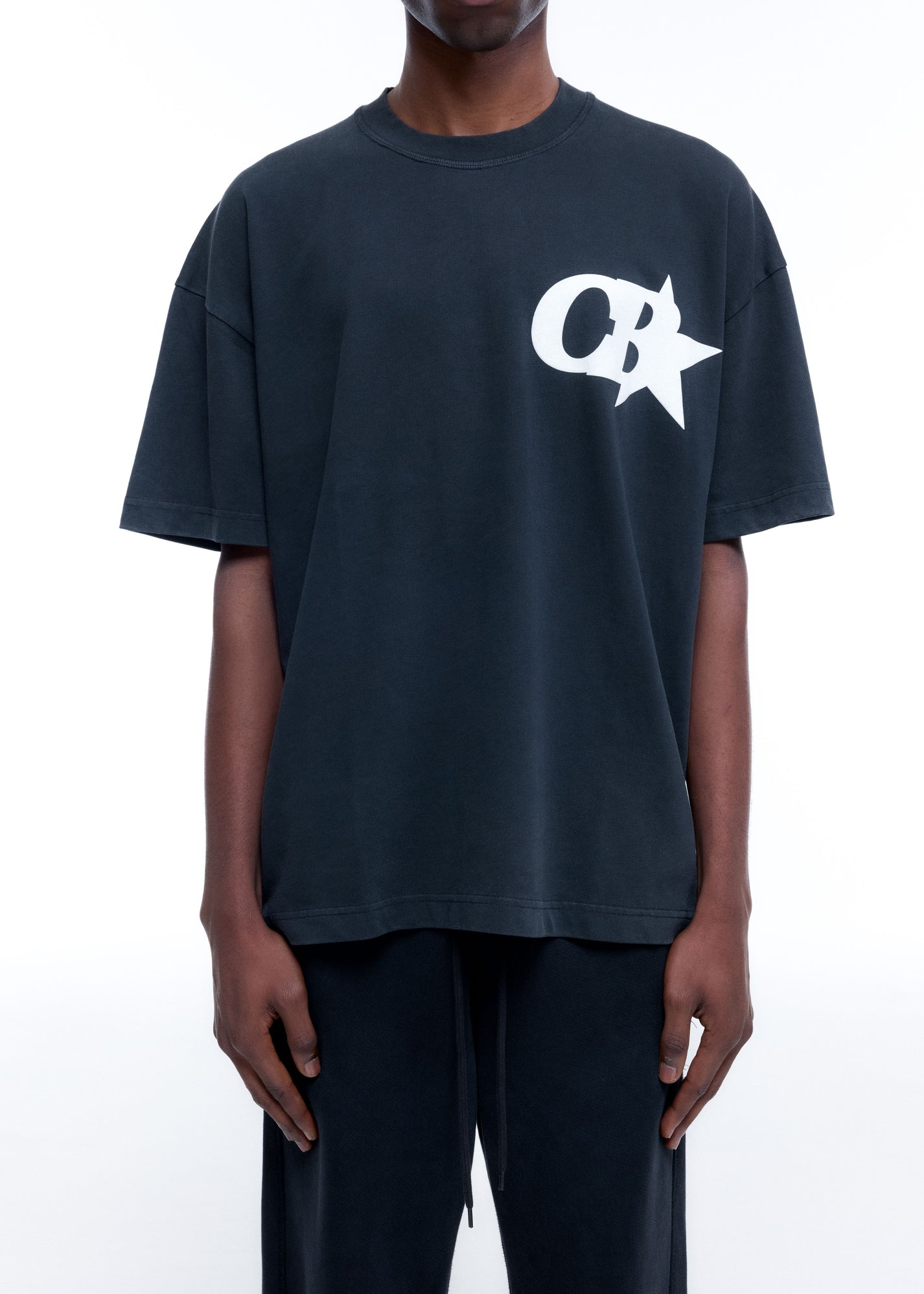 Cole Buxton | CB Star T-Shirt | Mens | Cotton | Vintage Black