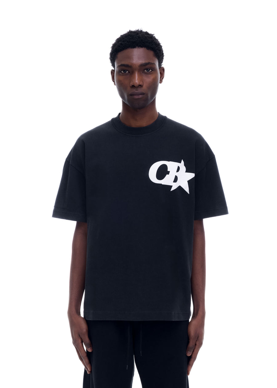 Cole Buxton | CB Star T-Shirt | Mens | Cotton | Vintage Black