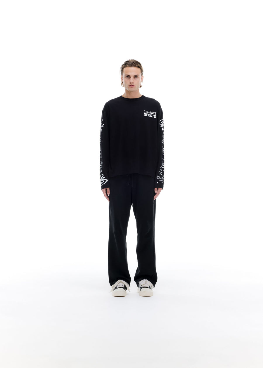 BLACK LETTER CLUB LONG SLEEVE – Cole Buxton