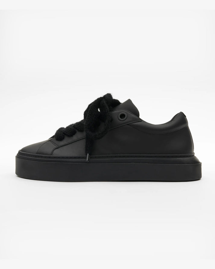 Cole Buxton | Wilson Sneaker| Mens | Italian Leather | Vintage Black