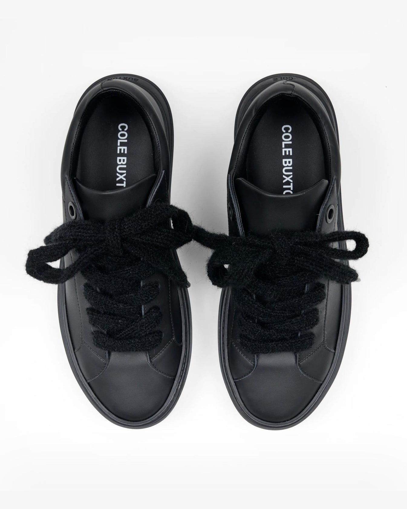Cole Buxton | Wilson Sneaker| Mens | Italian Leather | Vintage Black