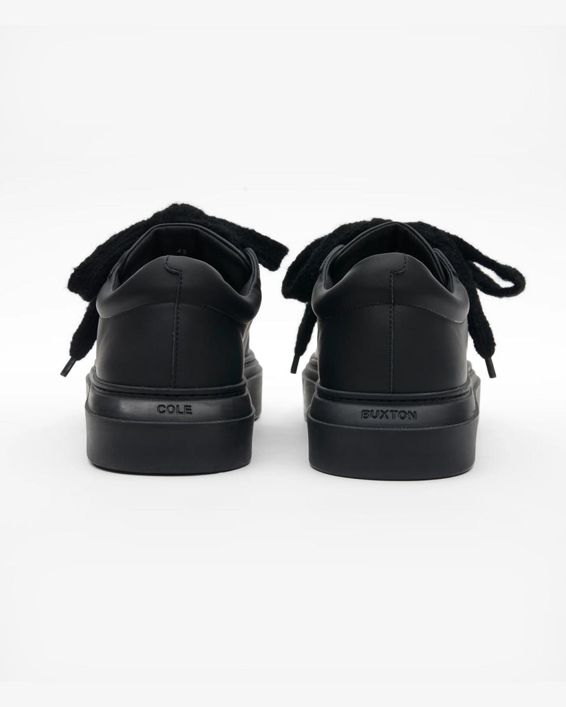 Cole Buxton | Wilson Sneaker| Mens | Italian Leather | Vintage Black