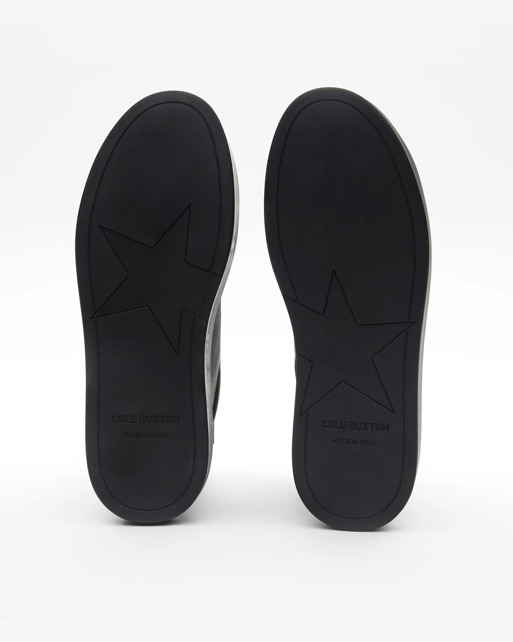 Cole Buxton | Wilson Sneaker| Mens | Italian Leather | Vintage Black